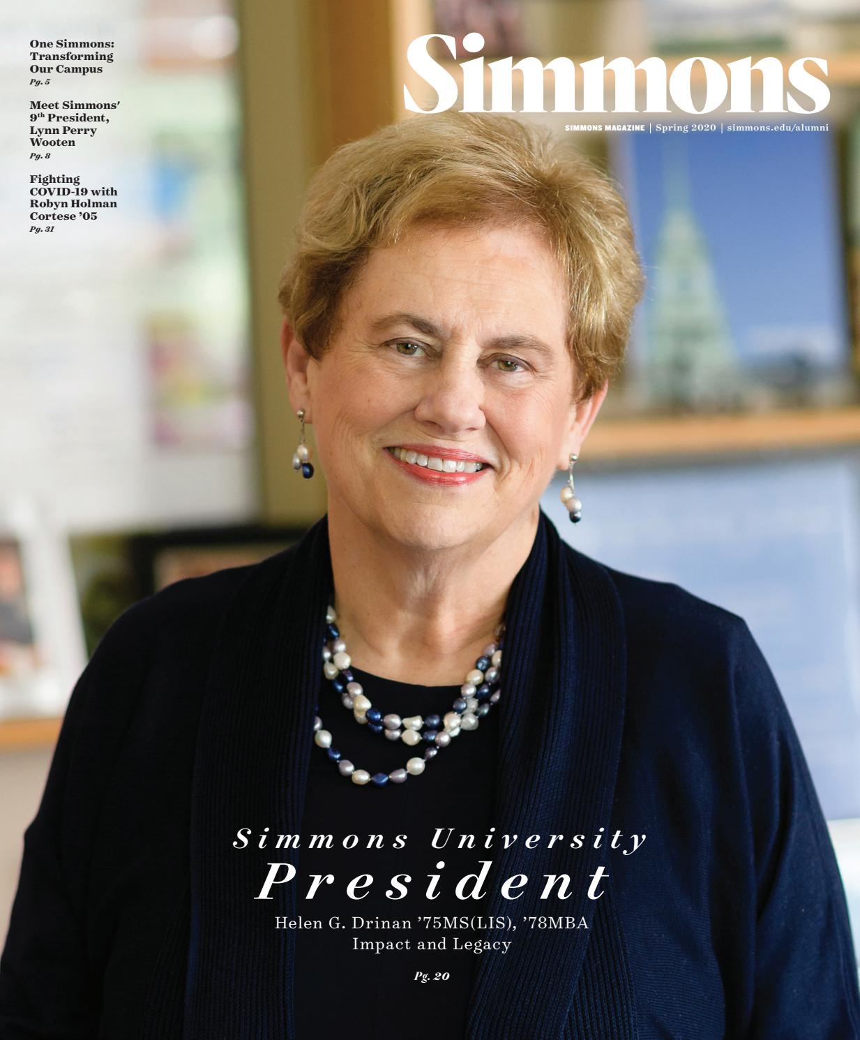 Simmons Magazine (Spring 2020) by Simmons University - Issuu