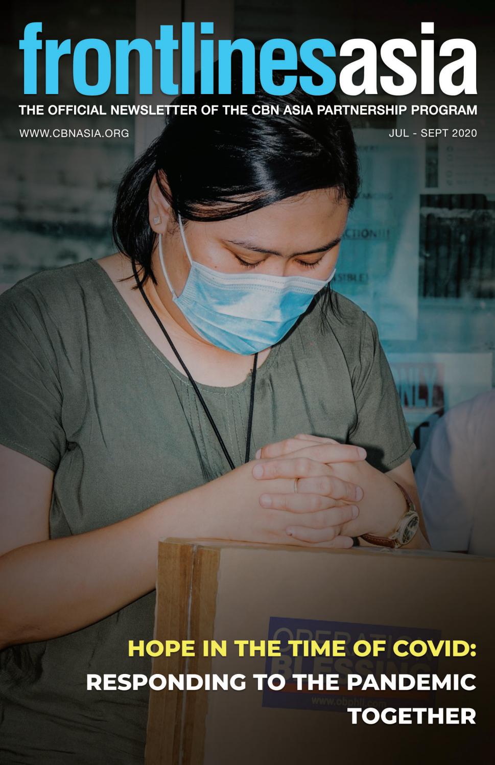 CBN Asia Newsletter - FRONTLINES (July to September 2020) by CBNAsia ...