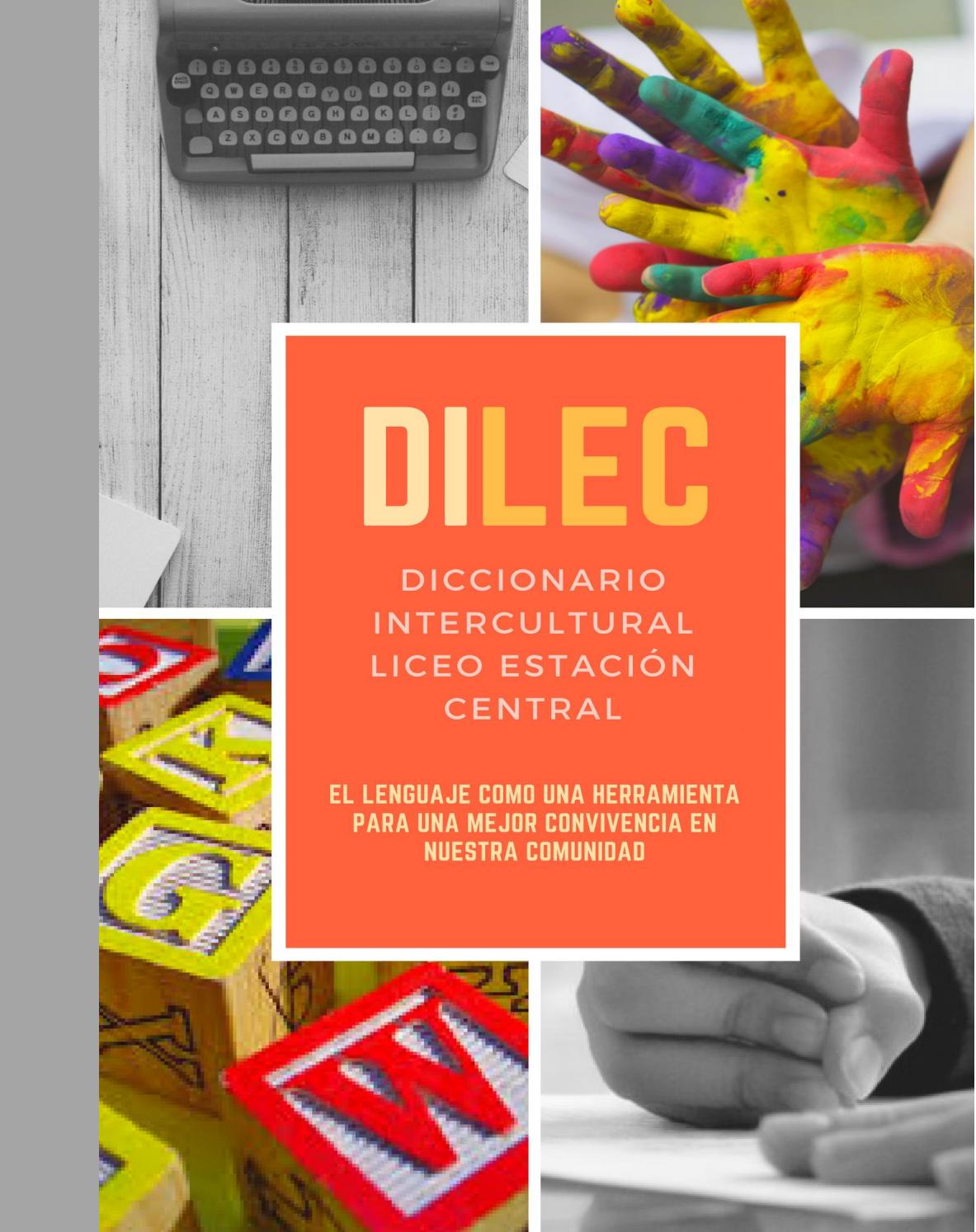 DILEC Diccionario Intercultural Liceo Estación Central by Carolina ...