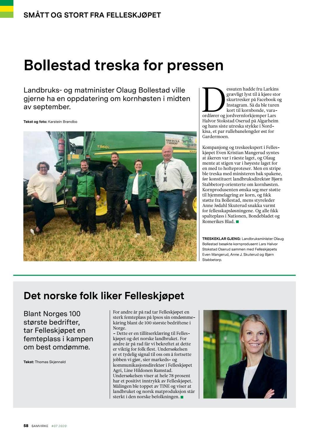 Samvirke 7 2020 by Felleskjøpet Agri - Issuu