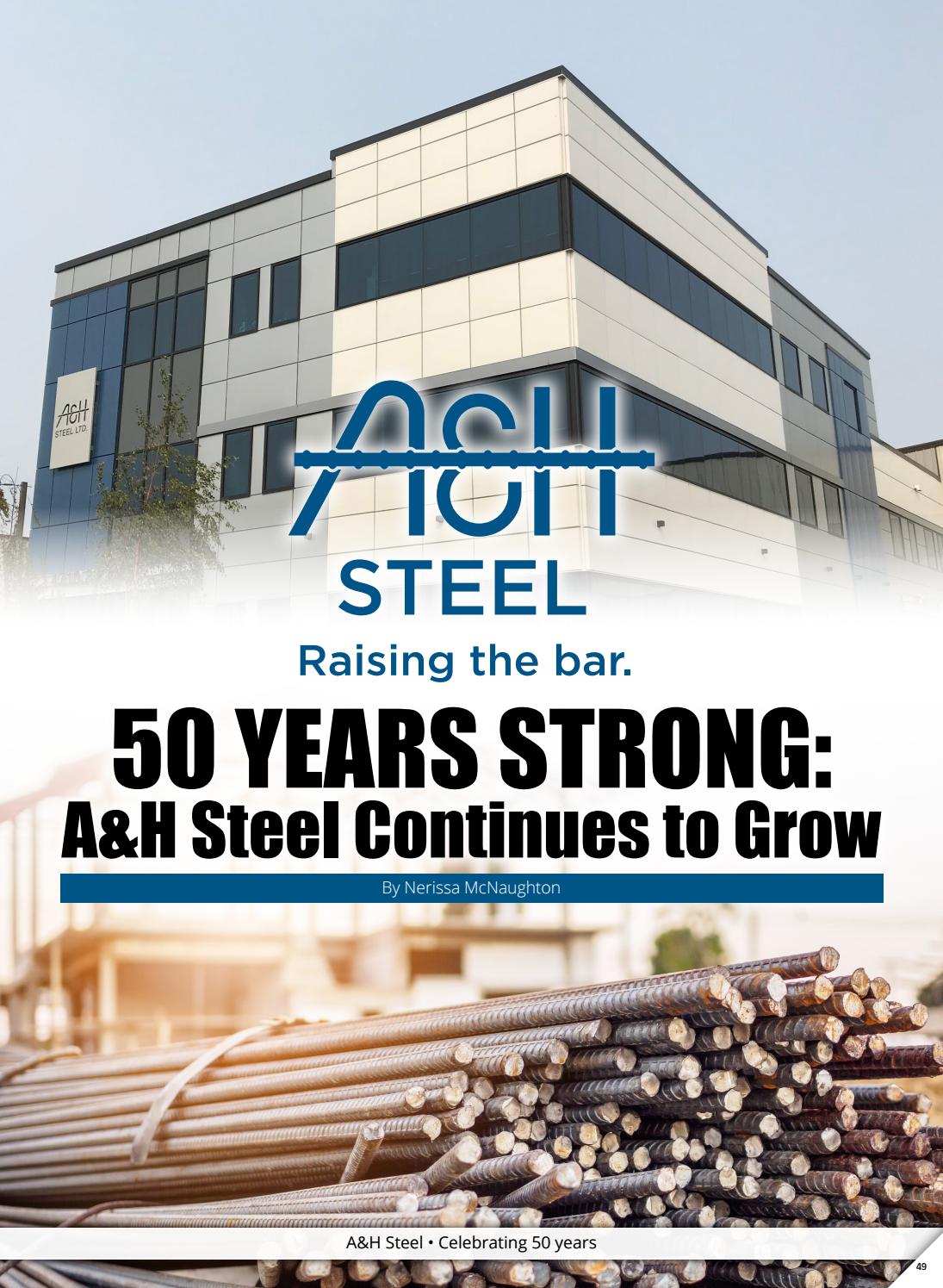 A&H Steel - Celebrating 50 years by Business in Edmonton Magazine - Issuu