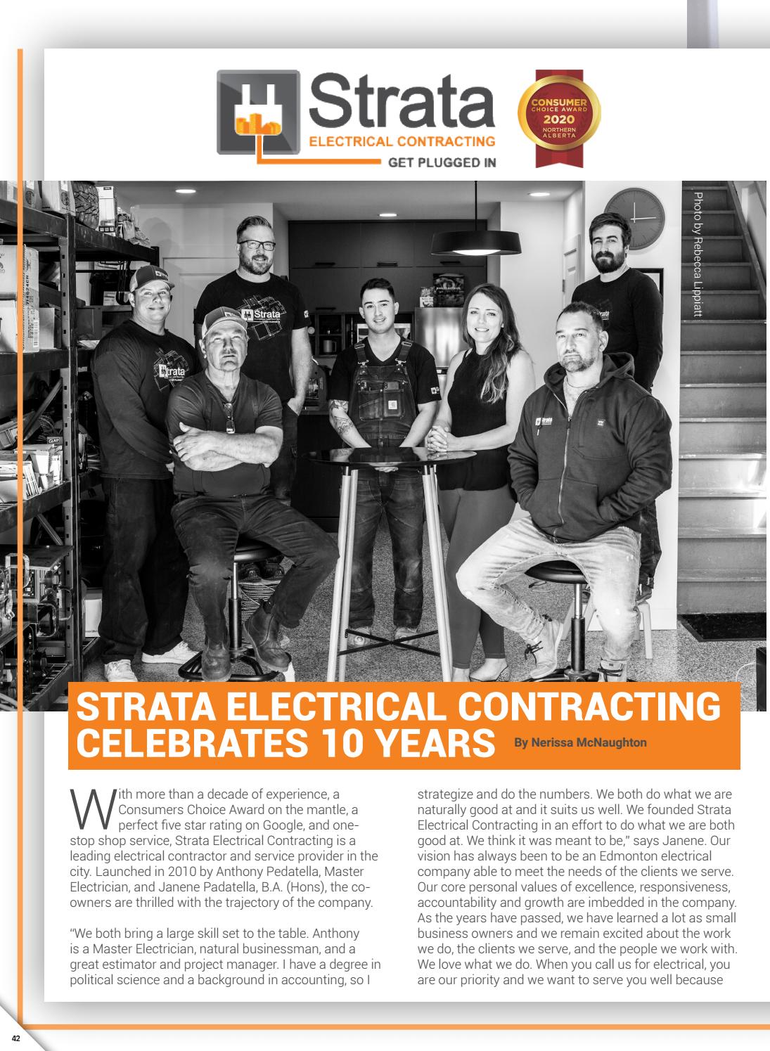 Strata Electrical Contracting - Celebrating 10 Years by Business in ...