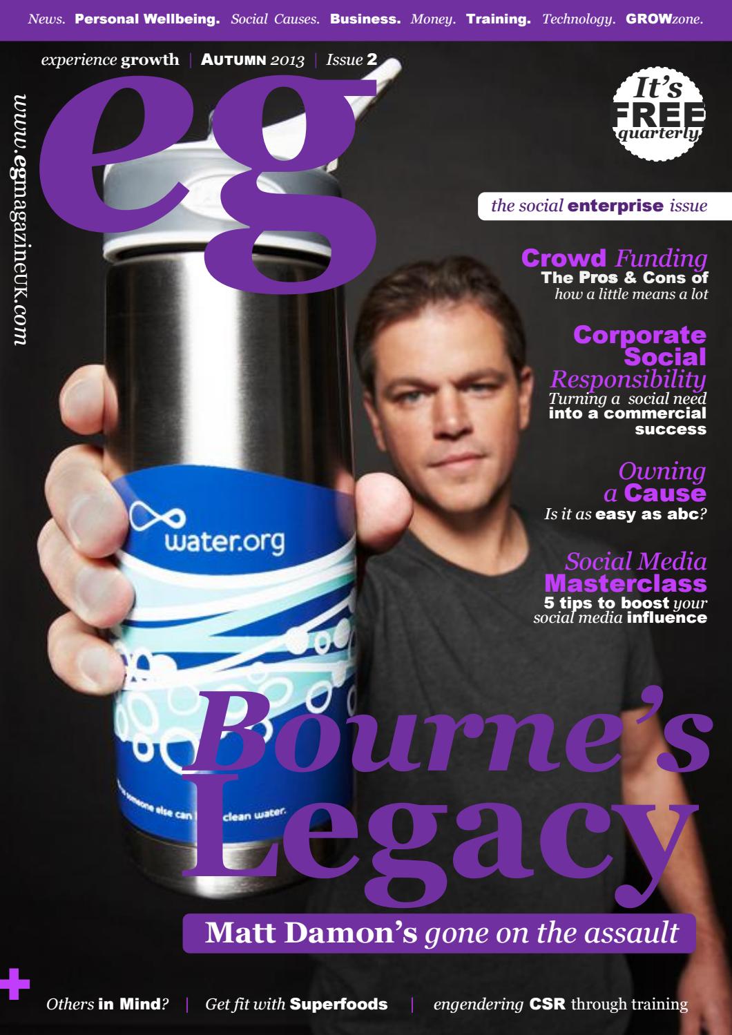 experience growth Magazine issue 2 (autumn 2013) by experience growth ...