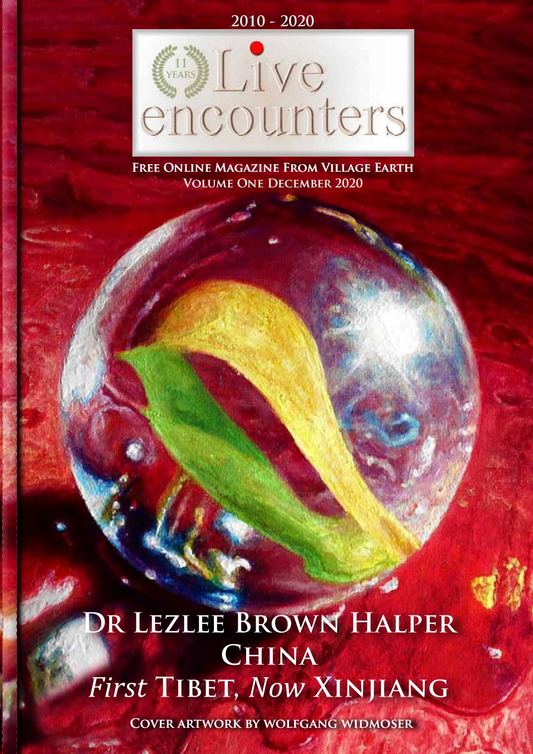 Live Encounters Magazine Volume One December 2020 by Live Encounters ...