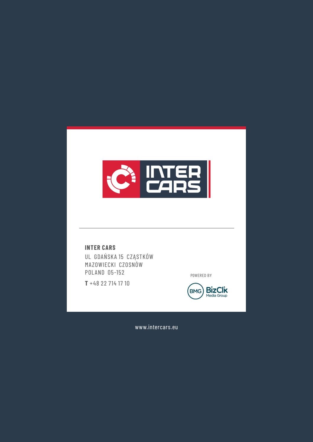 Intercars - November 2020 by Business Chief Europe - Issuu