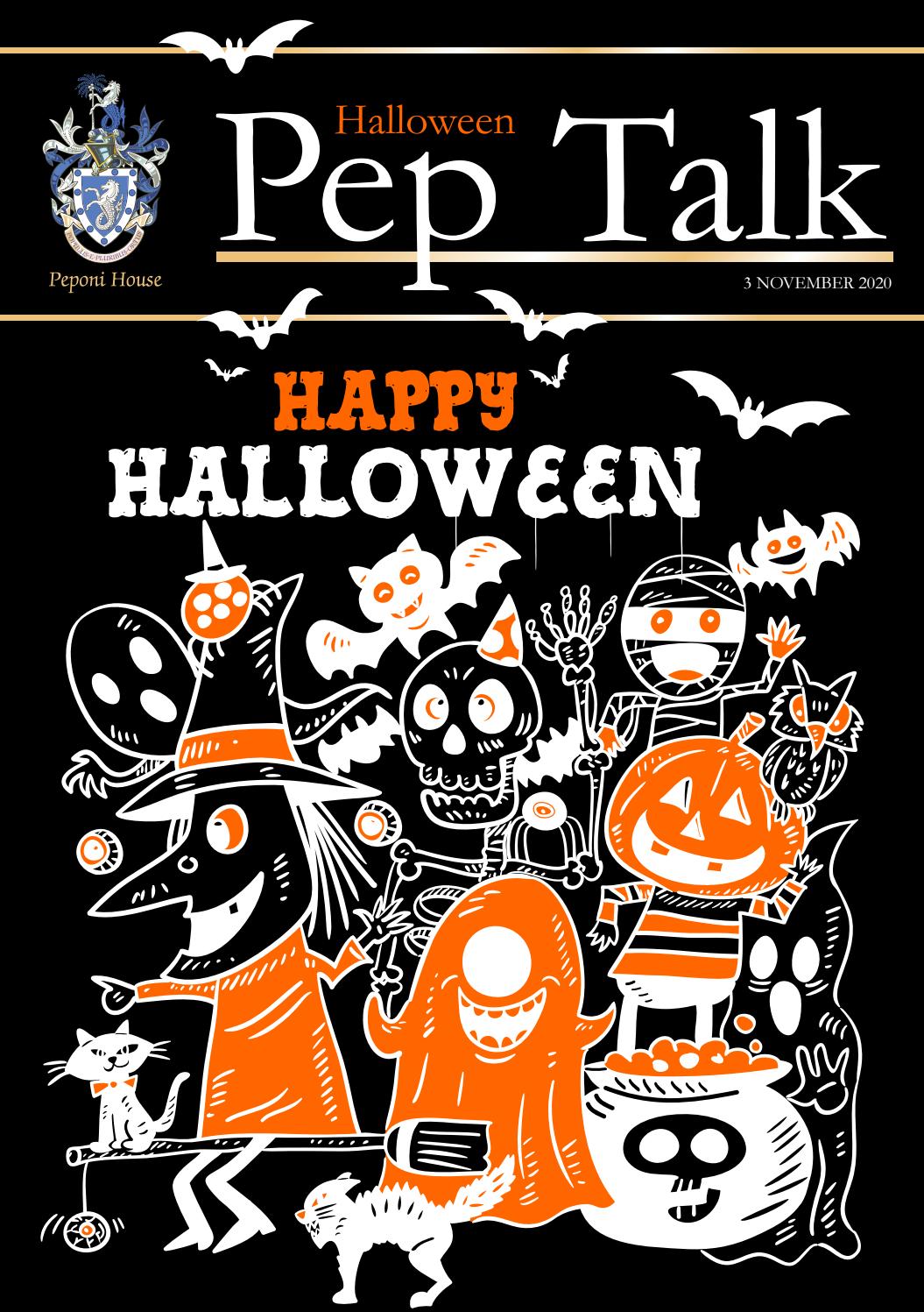 Halloween Pep Talk by Peponi School - Issuu
