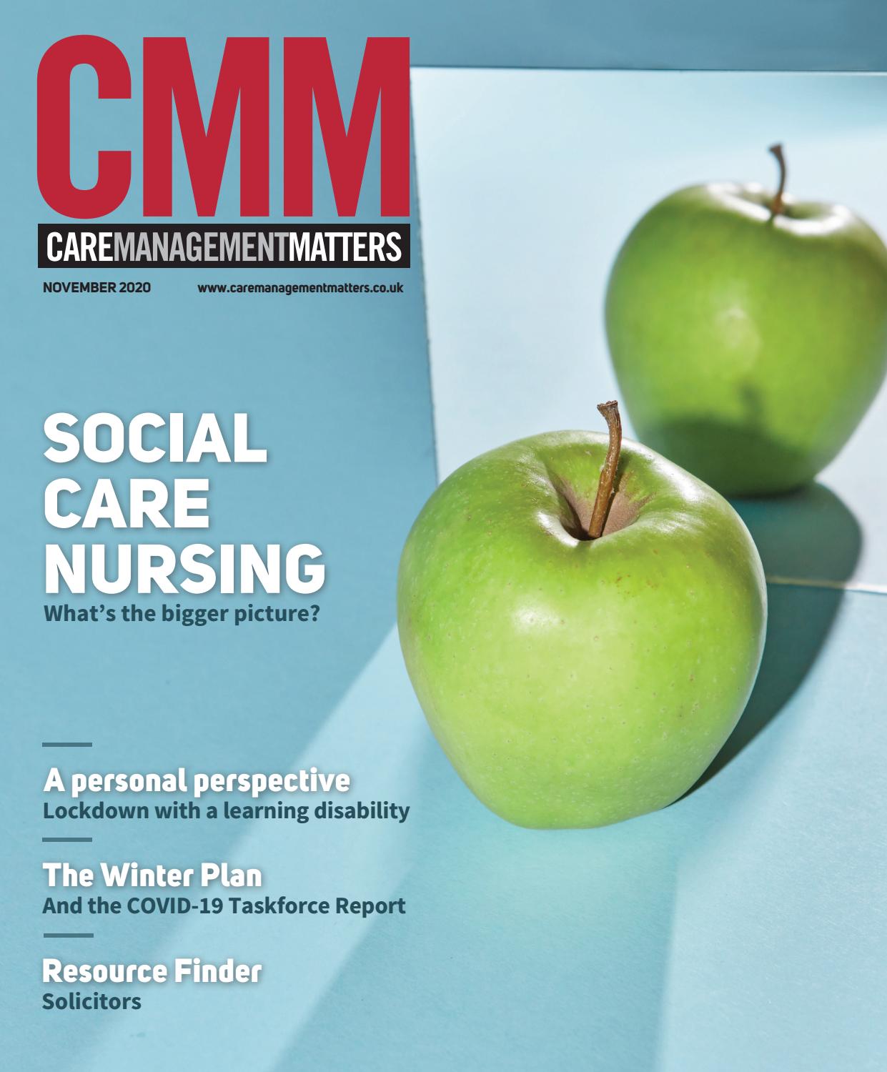 Care Management Matters (CMM) Magazine November 2020 by Care Choices ...