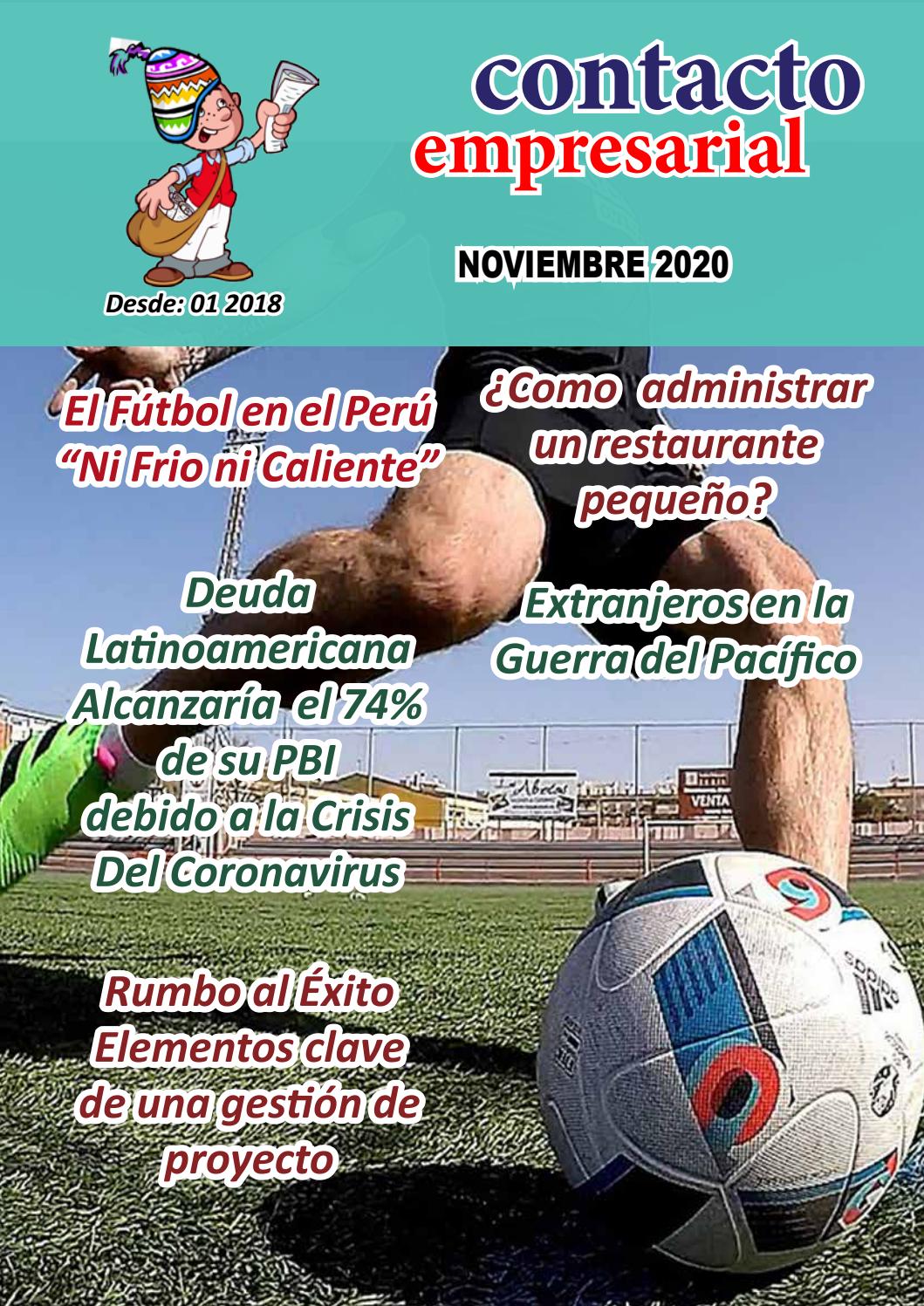 CONTACTO EMPRESARIAL - NOVIEMBRE 2020 by contactoempresarial100 - Issuu