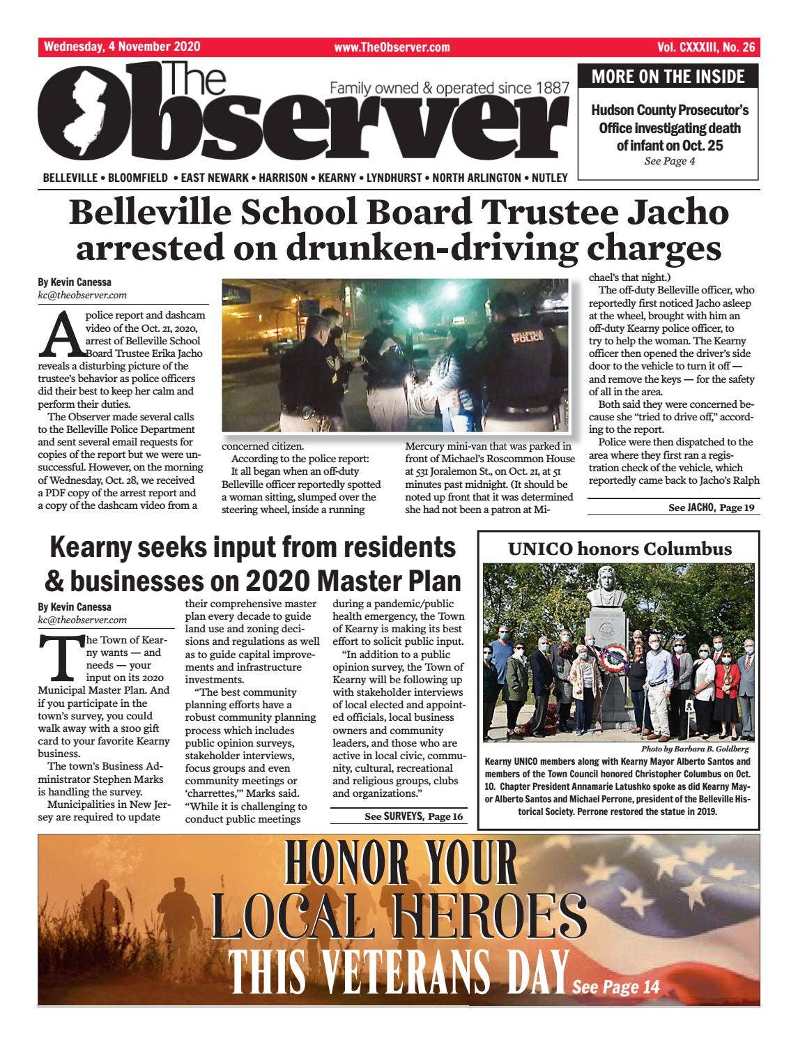 The Observer e-Newspaper — Nov. 4, 2020 by The Observer Newspaper - Issuu