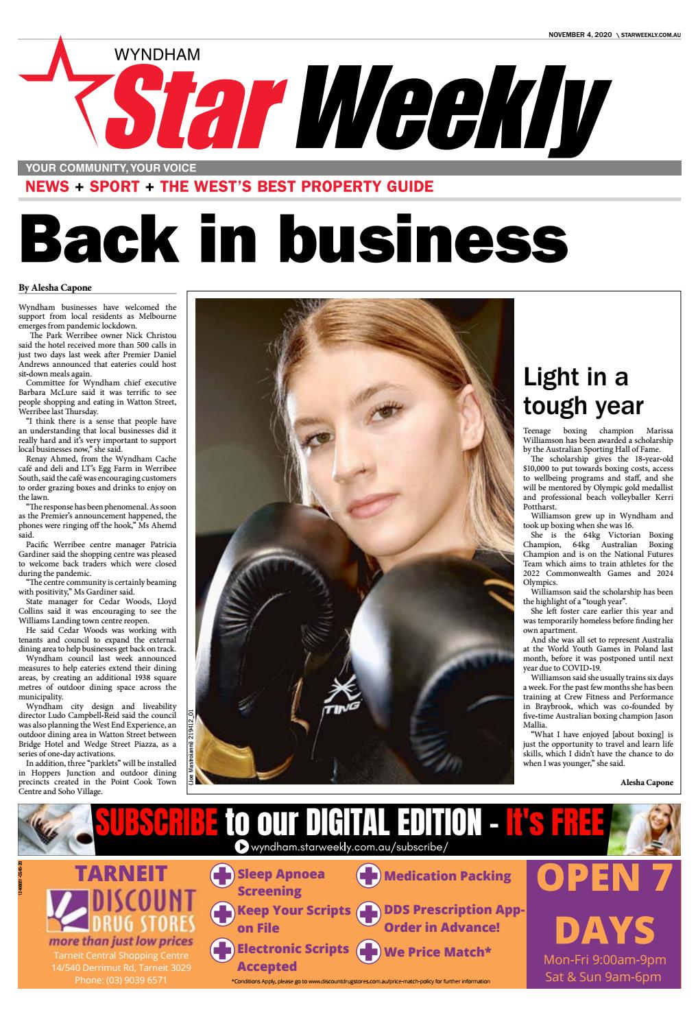 Star Weekly - Wyndham - 4th November 2020 by Star Weekly - Issuu