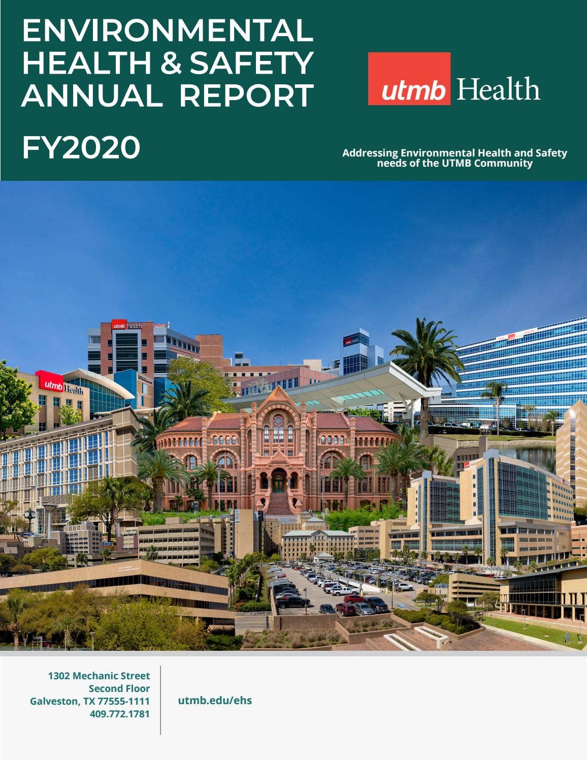UTMB Environmental Health and Safety Annual Report FY 2020 by UTMB ...
