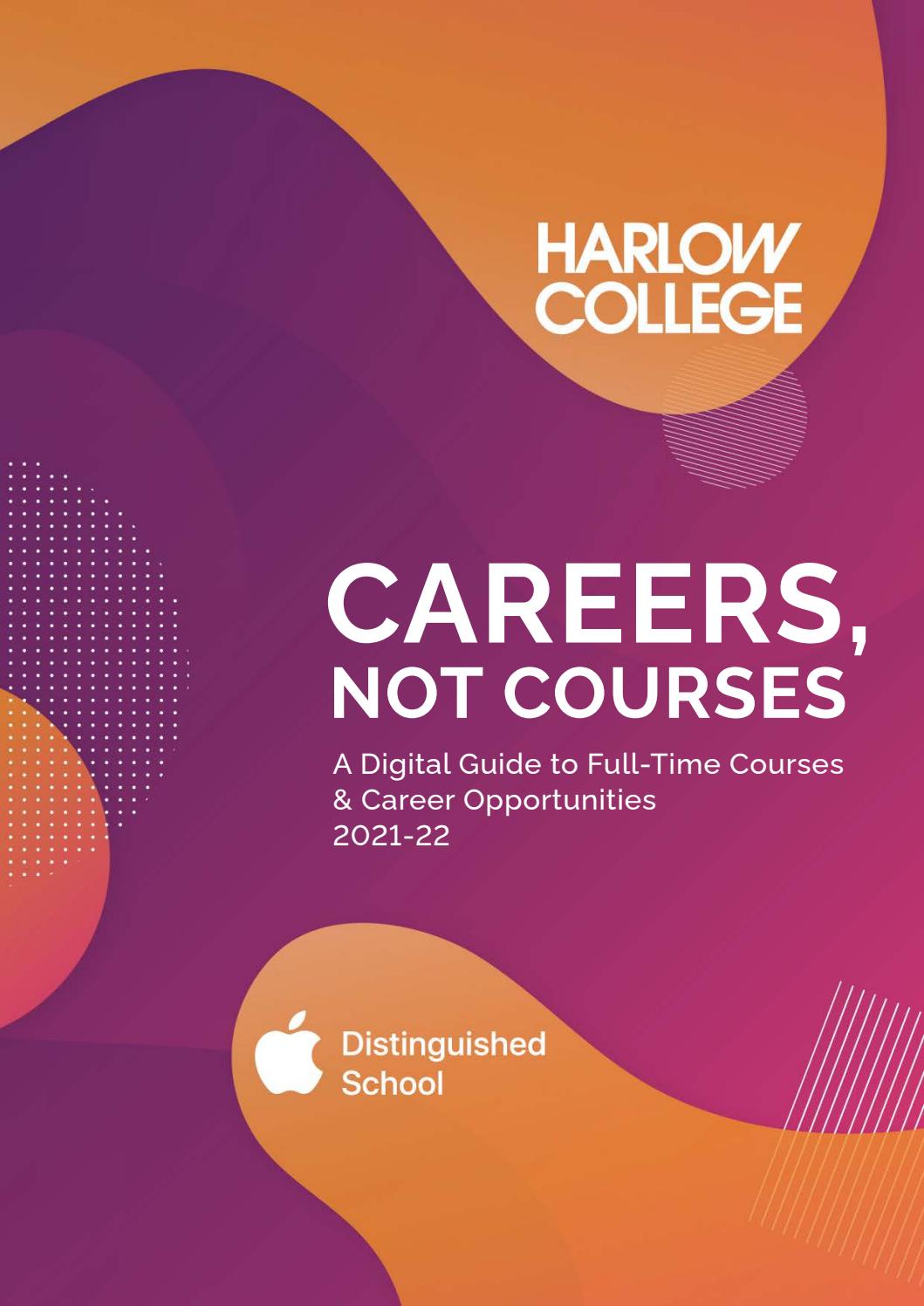 Harlow College Digital Full-Time Guide 2021-22 by HarlowCollegeOnline ...