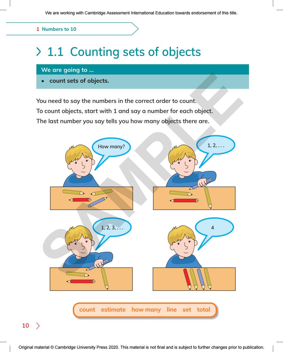 Primary Mathematics Learner's Book 1 by Cambridge International ...
