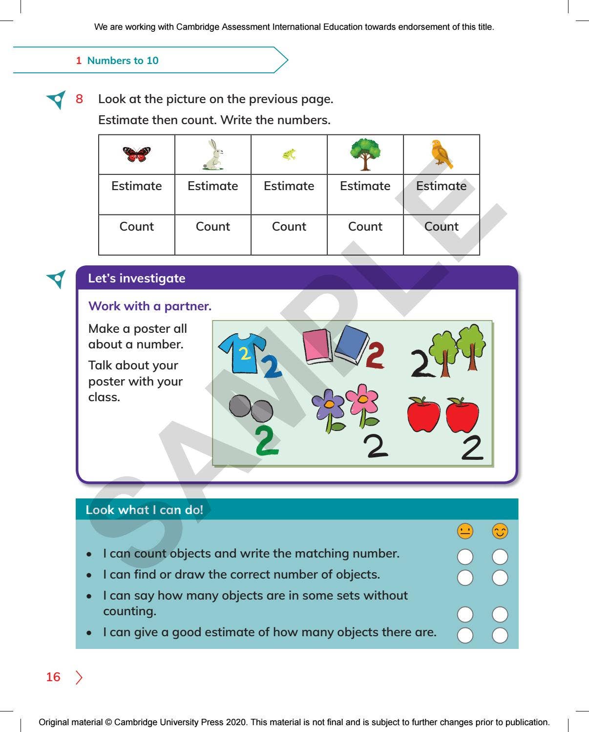 Primary Mathematics Learner's Book 1 by Cambridge International ...