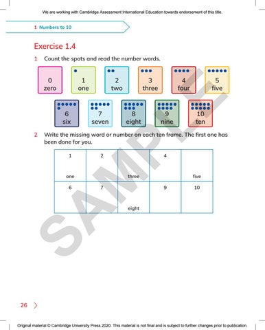 Primary Mathematics Learner's Book 1 by Cambridge International ...