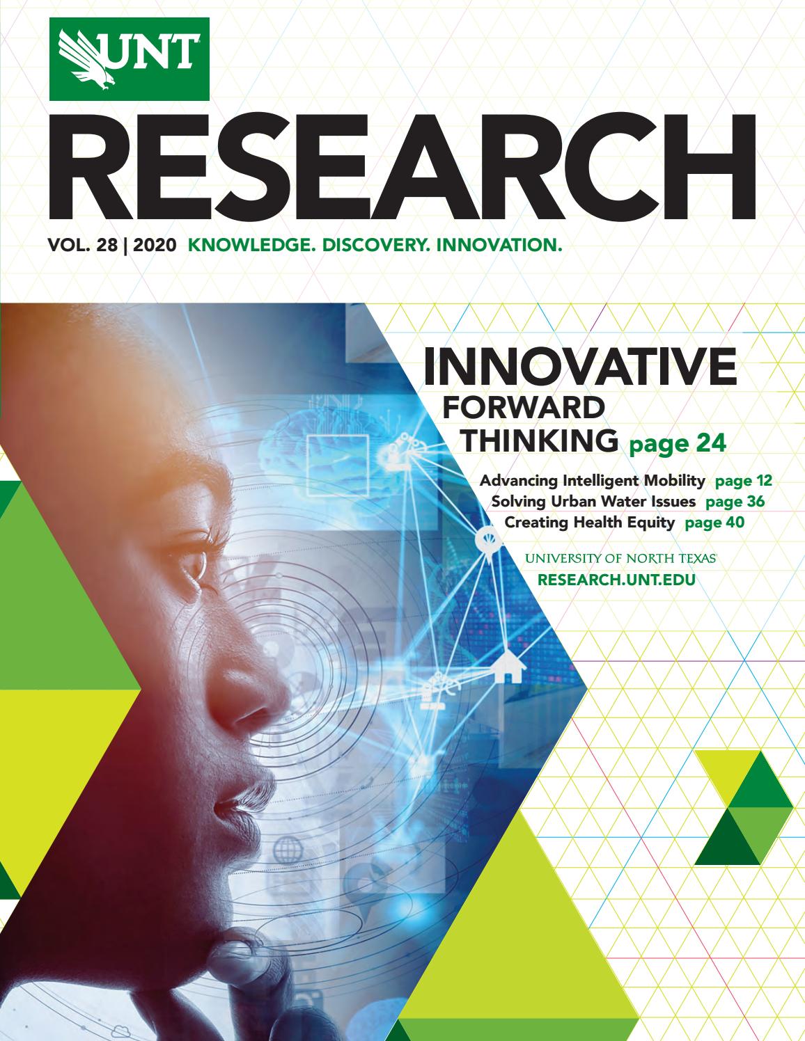UNT Research Magazine 2020 by University of North Texas - Issuu