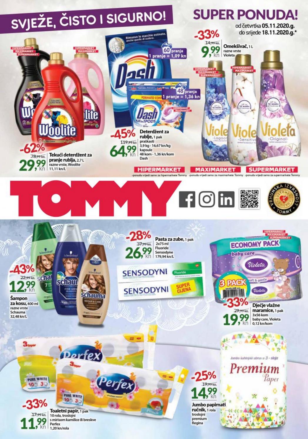Tommy katalog čišćenje od 05.-18.11.2020. by Catalog.hr - Issuu
