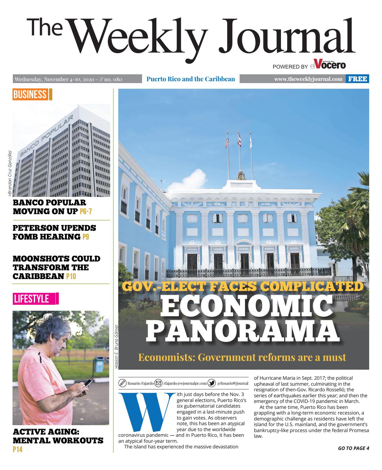 The Weekly Journal - Wednesday, November 4-10, 2020 by El Vocero de ...