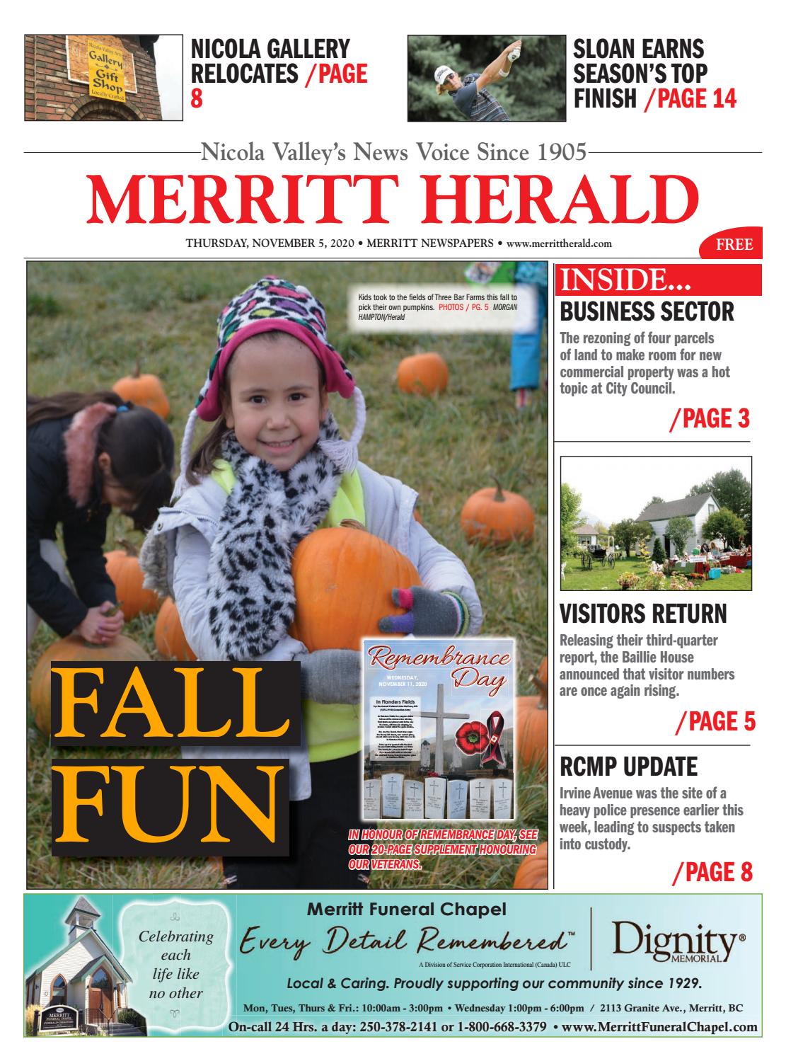 November 5 - 2020 by Merritt Herald - Issuu