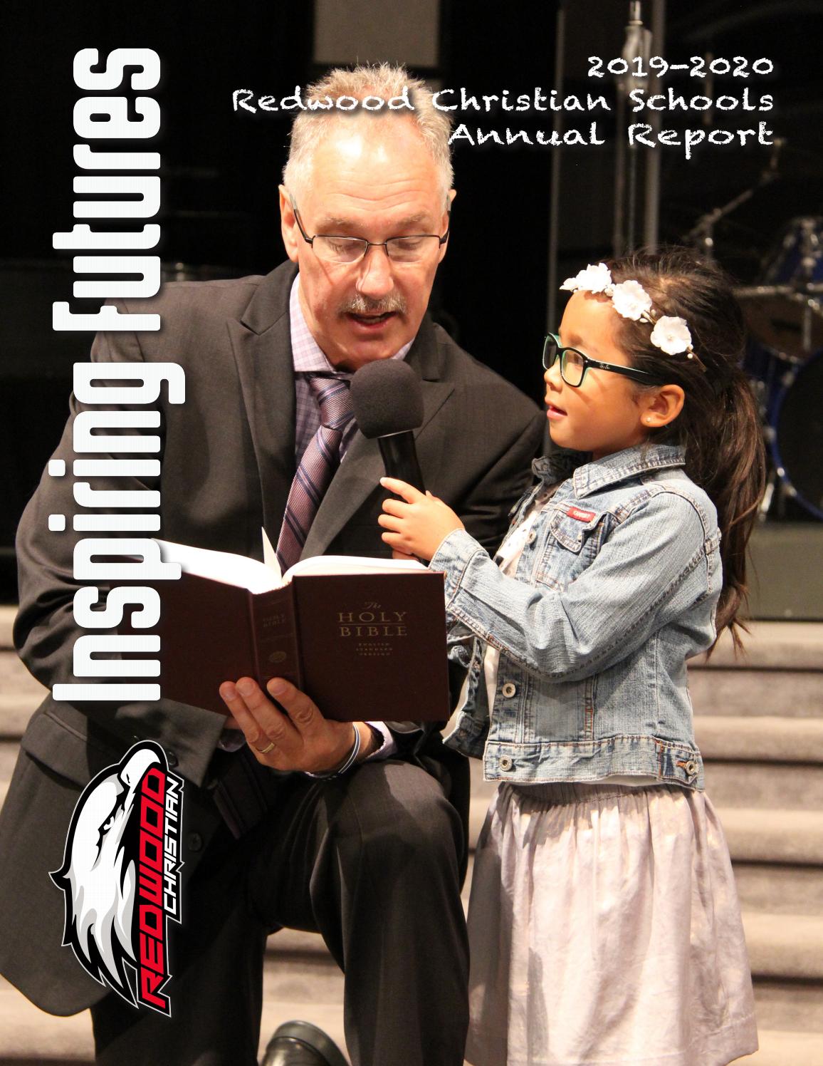 2019-20 Annual Report by Redwood Christian Schools - Issuu