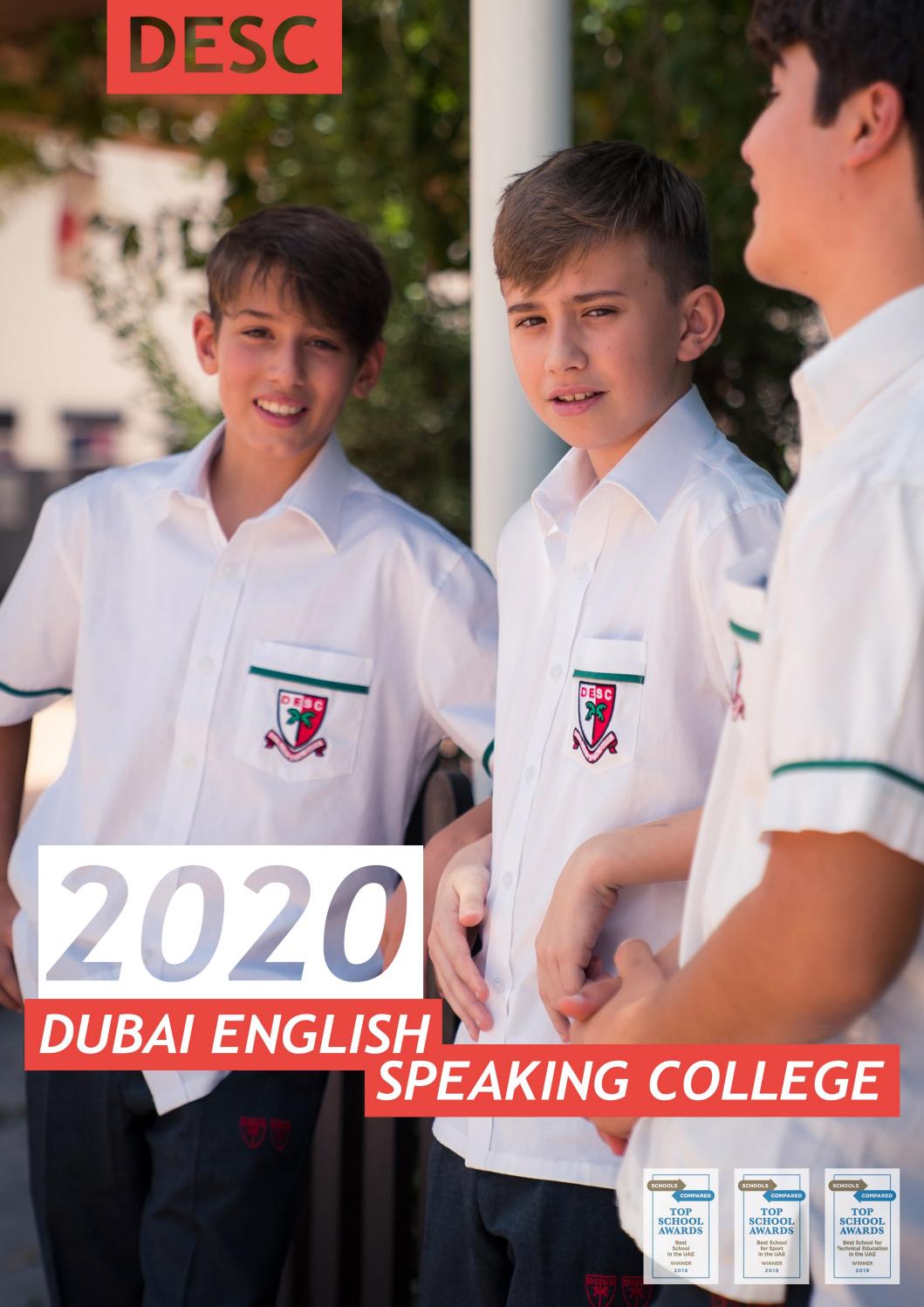 DESC Prospectus by Dubai English Speaking School & College - Issuu