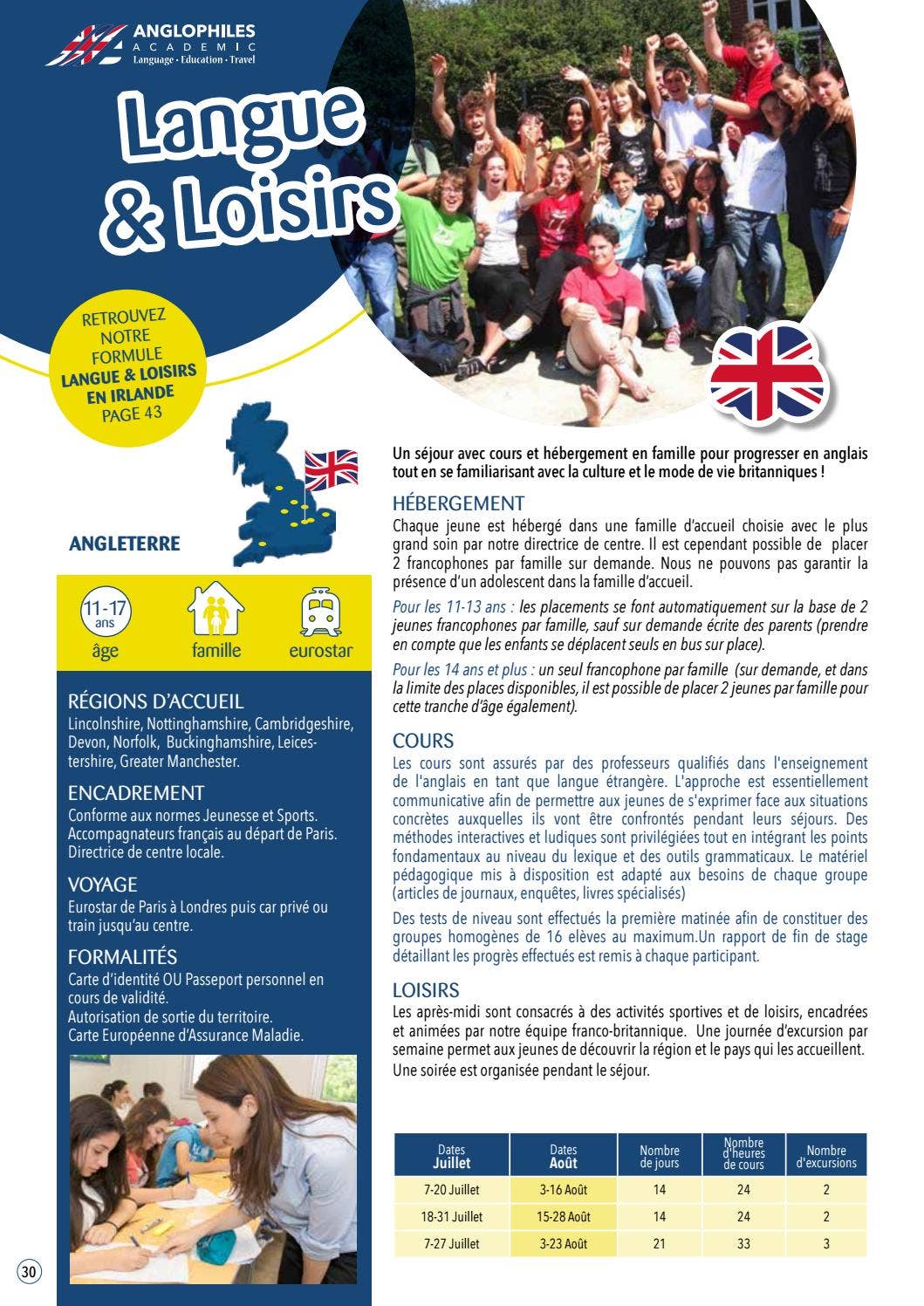 Brochure 2021 by Anglophiles - Issuu
