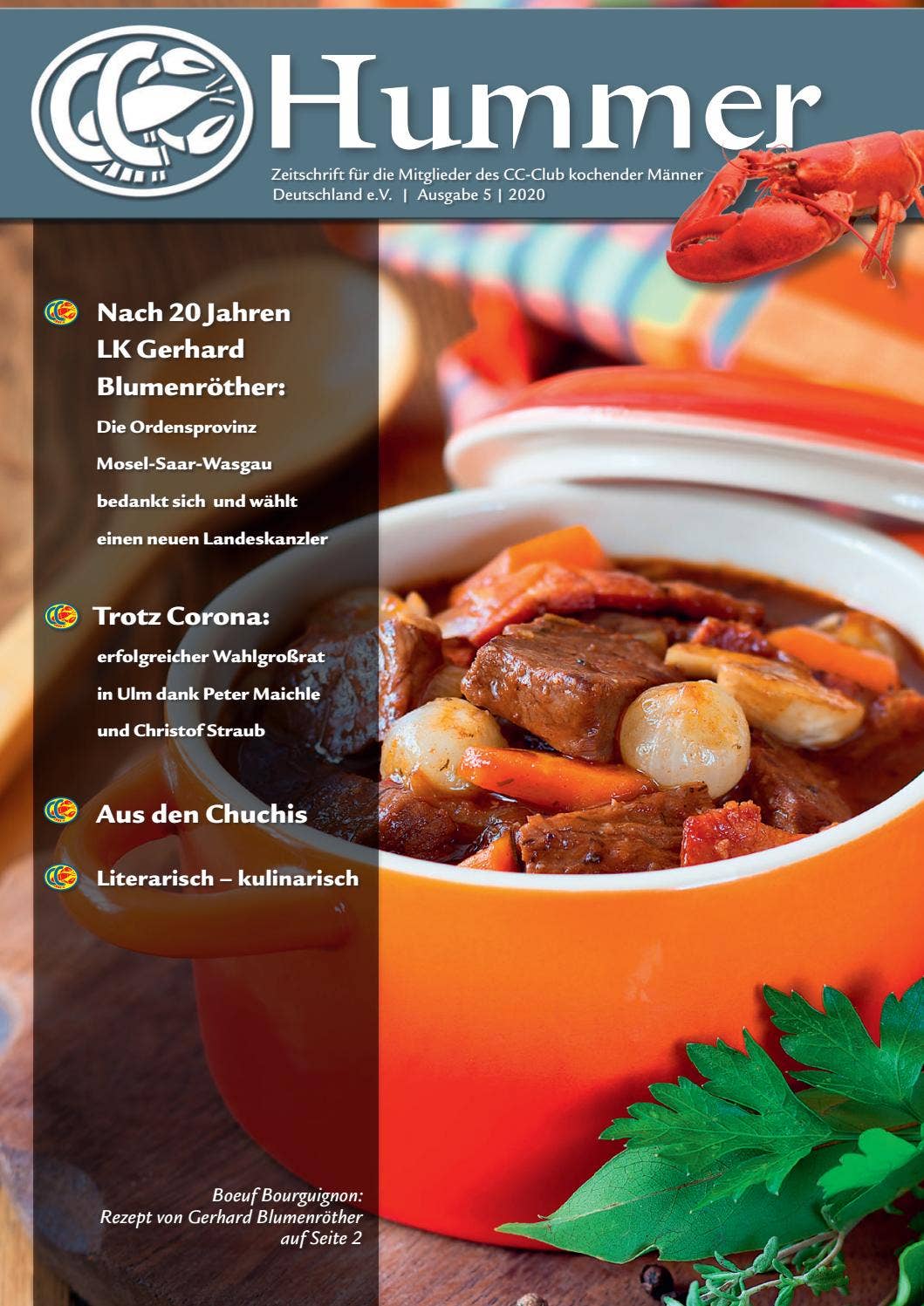 Hummer 5/2020 by CC-Club kochender Männer e. V. - Issuu