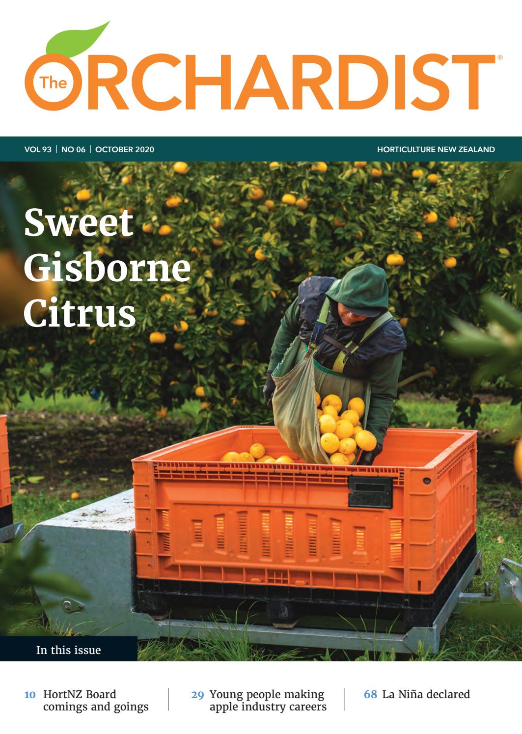 The Orchardist | October 2020 by Horticulture New Zealand - Issuu