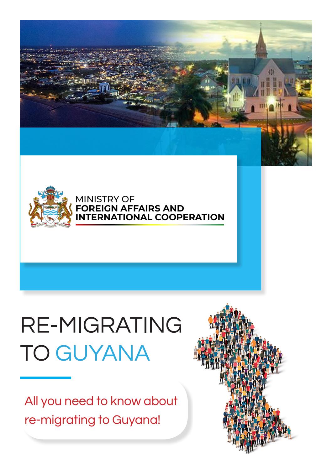 Re-Migrating To Guyana by Guyana Consulate - Issuu