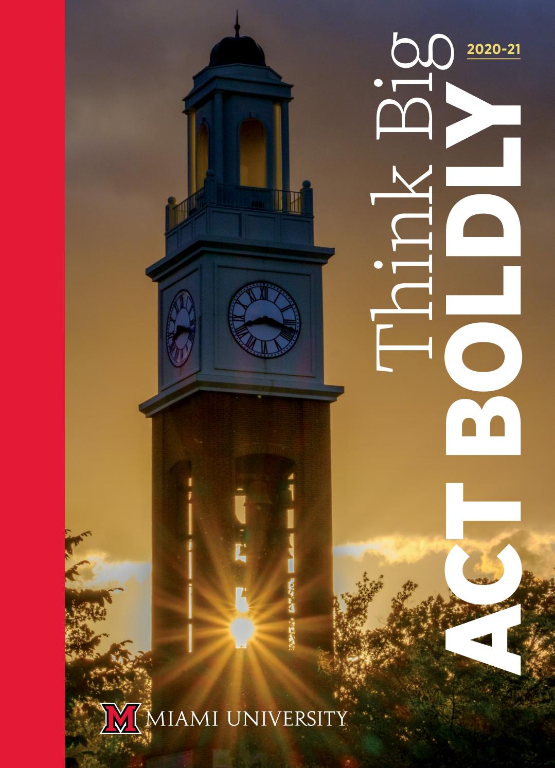 Miami University First-Year Viewbook 2020-2021 by Miami University - Issuu