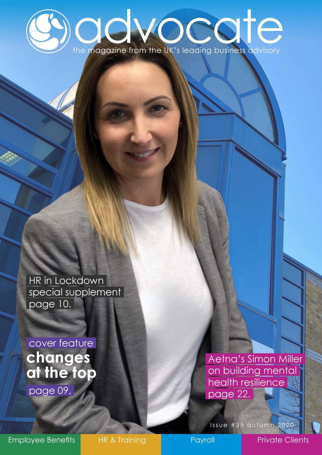 Advocate Magazine - Autumn 2020 by advo - Issuu