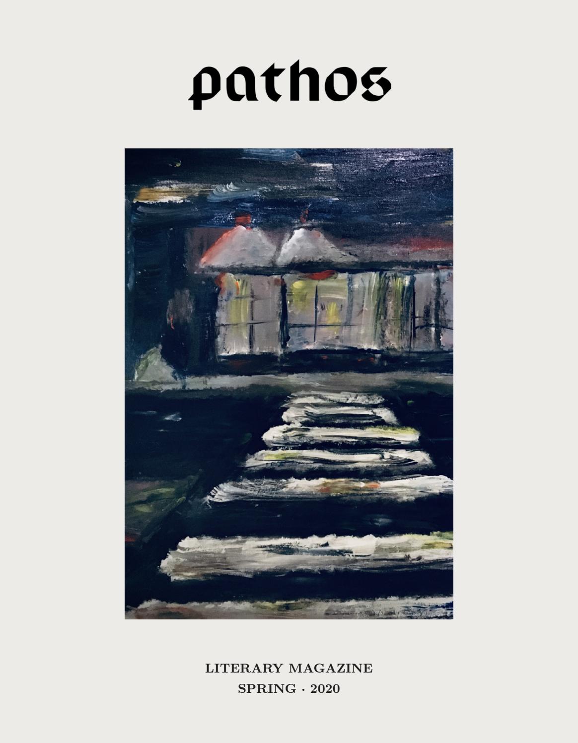 Pathos - Spring - 2019/20 by Pathos Literary Magazine - Issuu