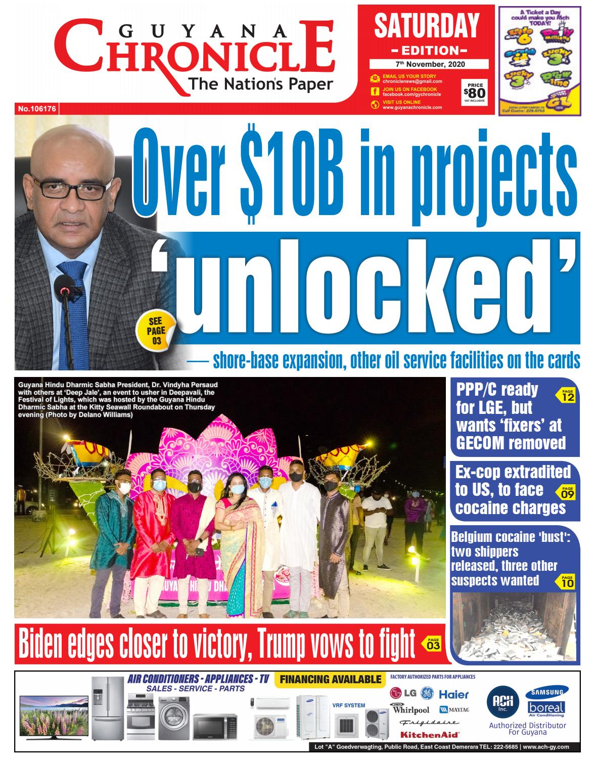 Guyana_Chronicle_Epaper_07_11_2020 by Guyana Chronicle - Issuu