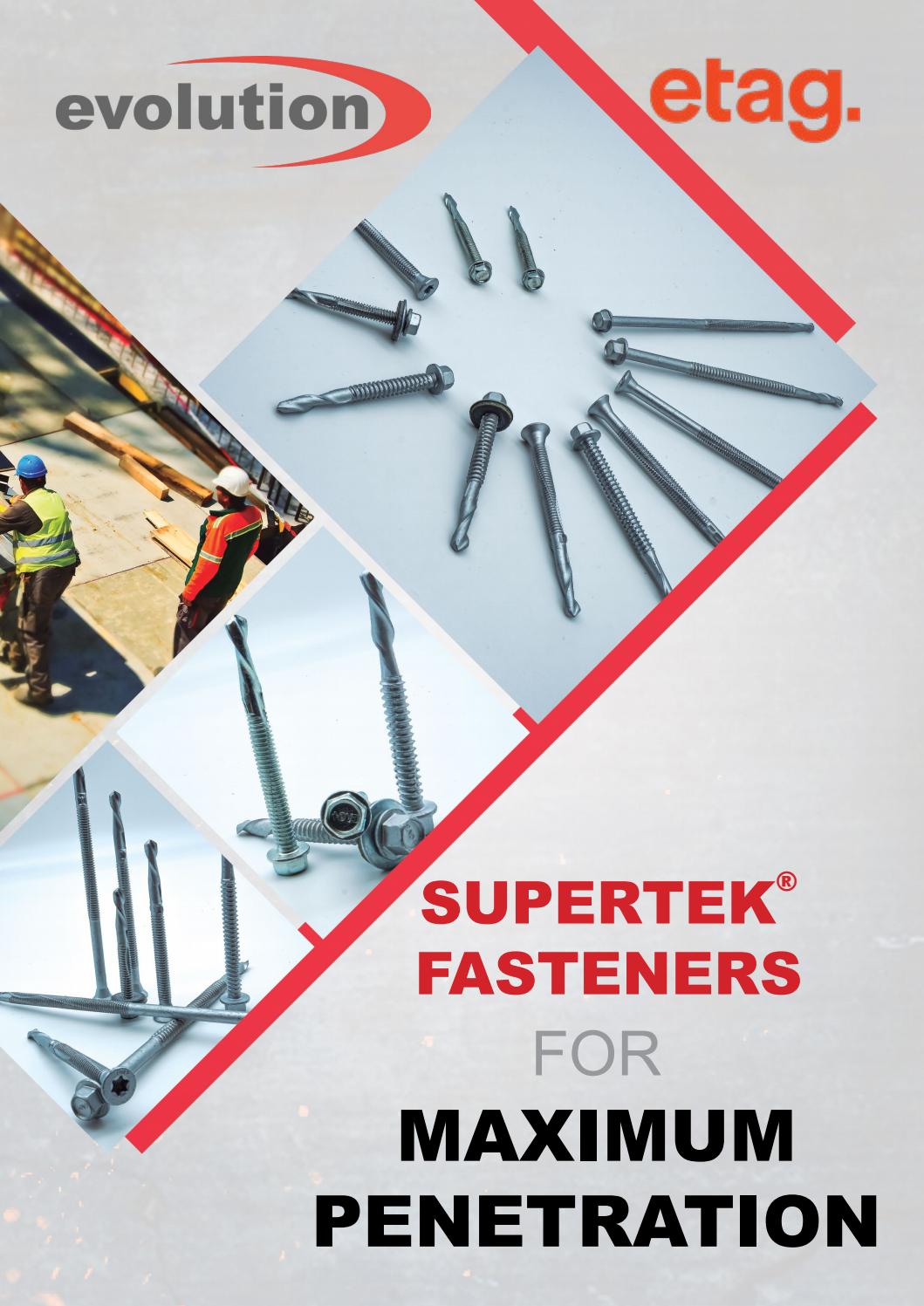 Etag Evolution Fasteners SuperTek Flyer by etagfixings4 - Issuu