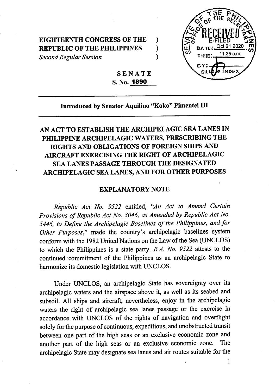 Senate bill No 1890 by myinquirer dotnet - Issuu