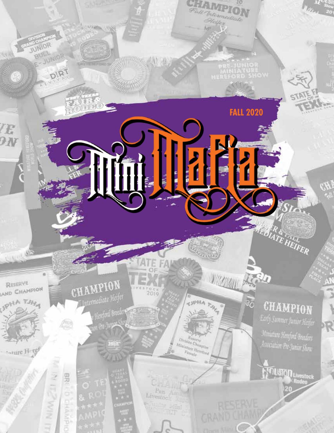 Mini Mafia Fall 2020 Issue by Barbour Marketing Solutions, LLC - Issuu