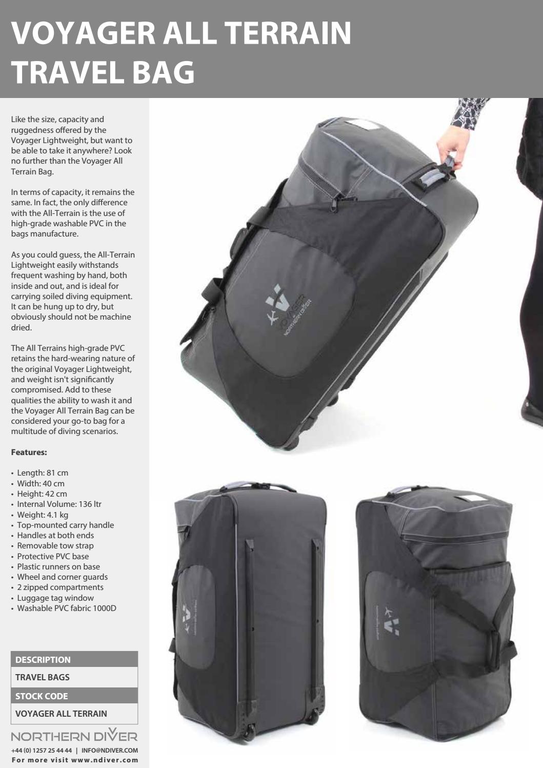 136L Voyager All Terrain Bag by Northern Diver UK - Issuu