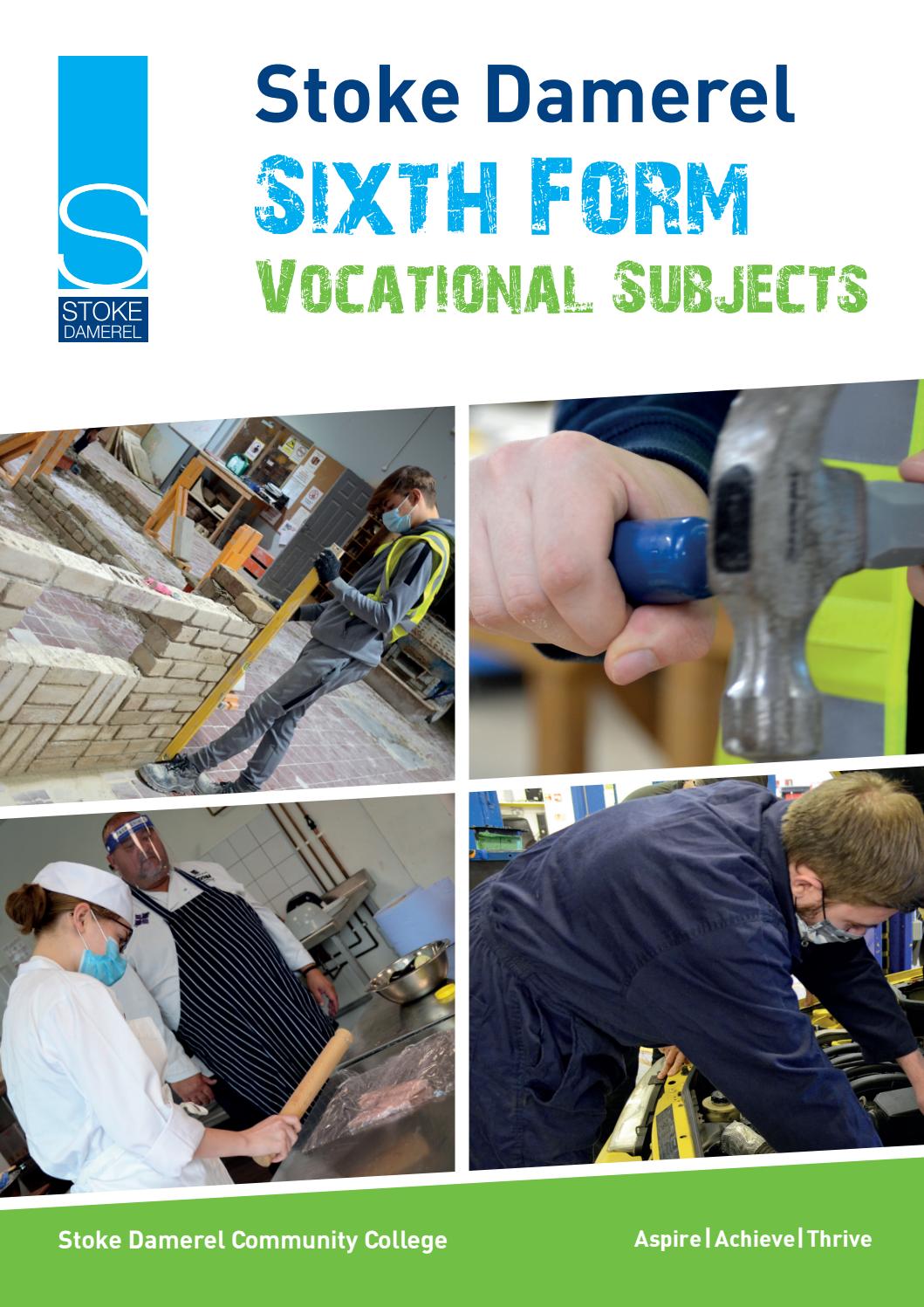 Next Step Vocational Subject Sheets Booklet 2020 by Schudio - Issuu