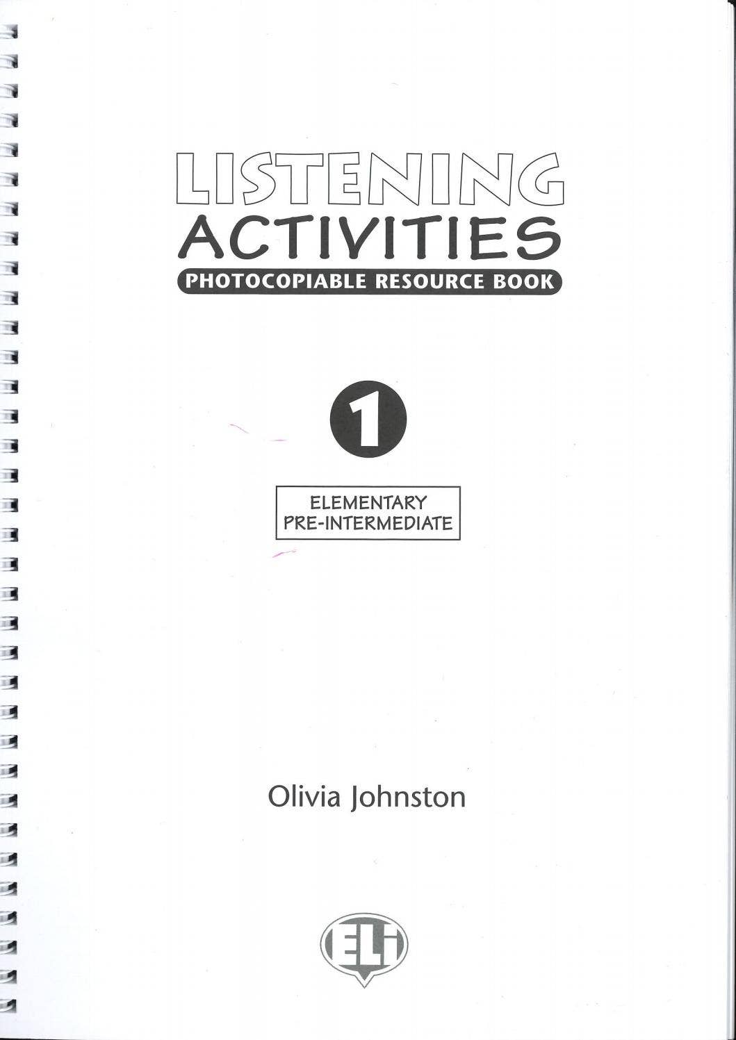 Listening Activities 1 by ELI Publishing - Issuu