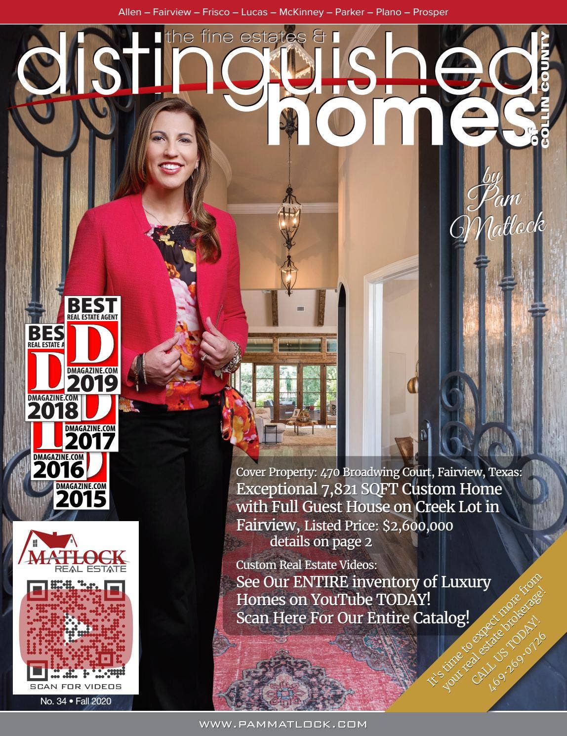 Distinguished Homes Magazine - Autumn 2020 by Matlock Real Estate Group ...