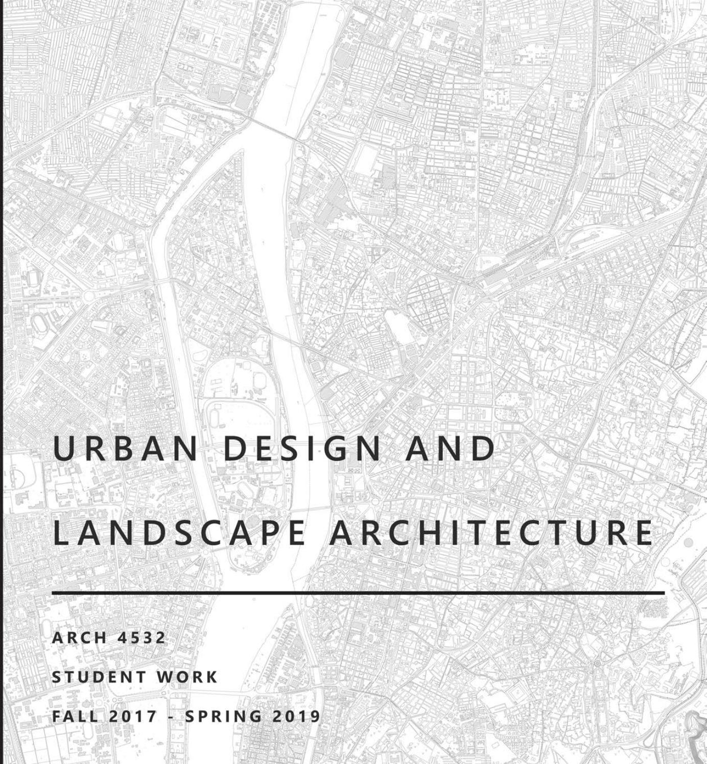 AUC I Urban Design & Landscape Architecture I Students' Works I Vol 1 ...