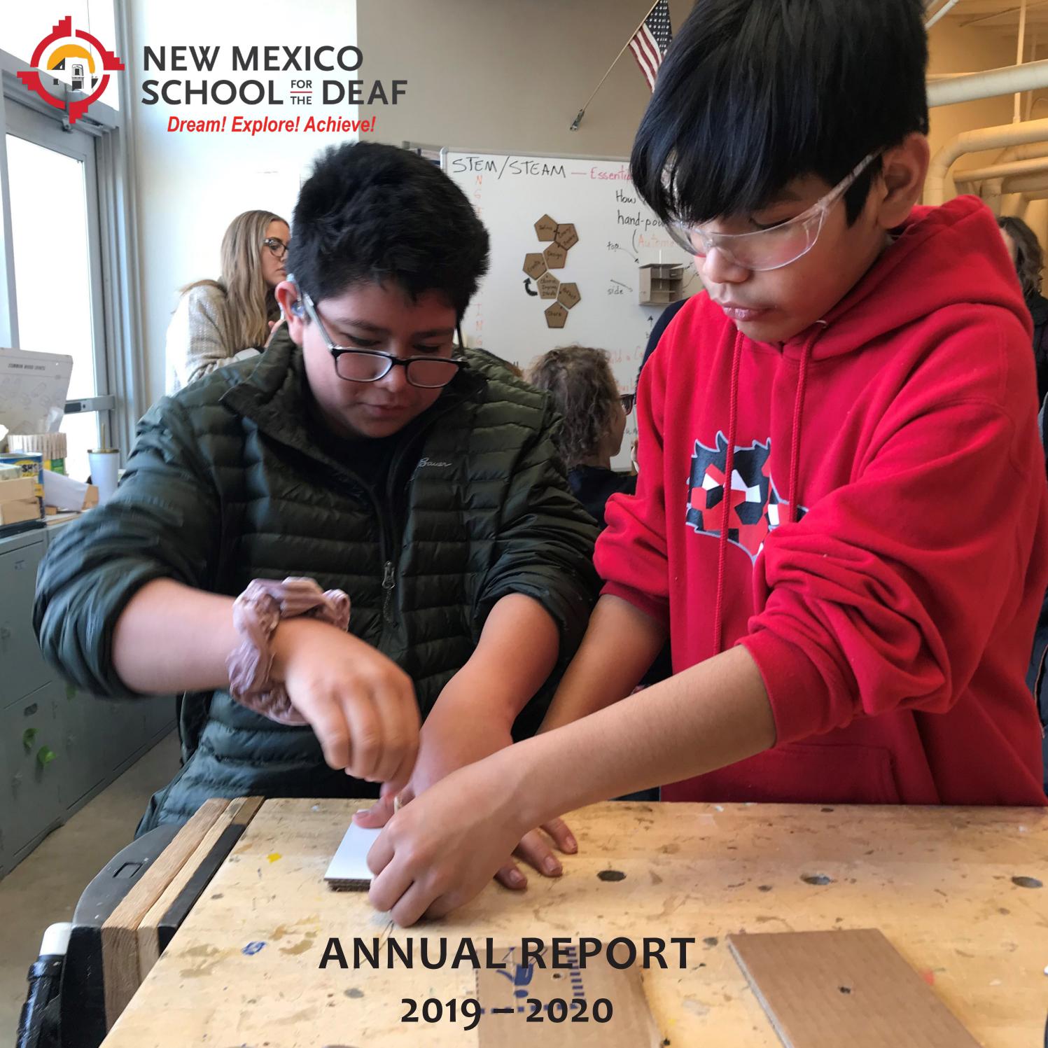 NMSD Annual Report 2019-2020 by New Mexico School for the Deaf - Issuu