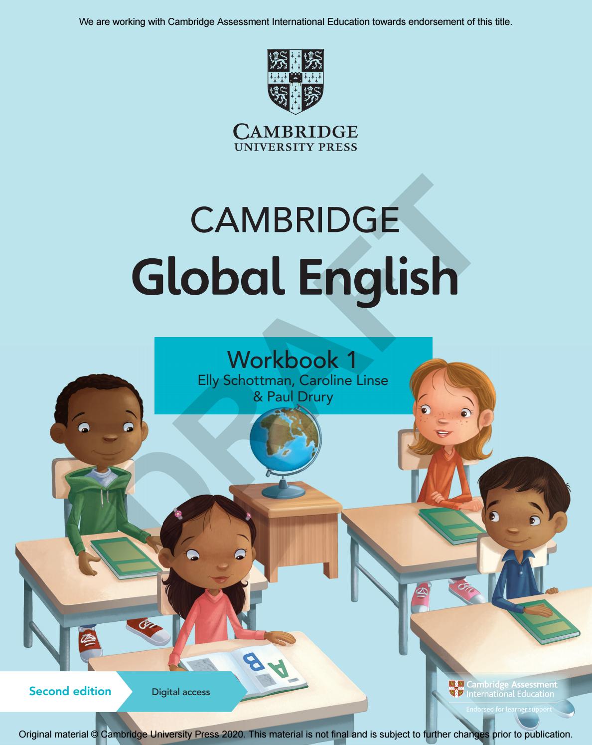 CAMBRIDGE Global English Workbook 1 Sample By Cambridge International