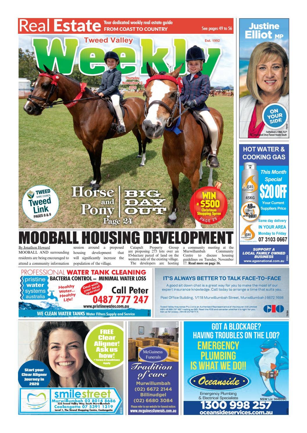 Tweed Valley Weekly, November 12, 2020 by Tweed Valley Weekly - Issuu