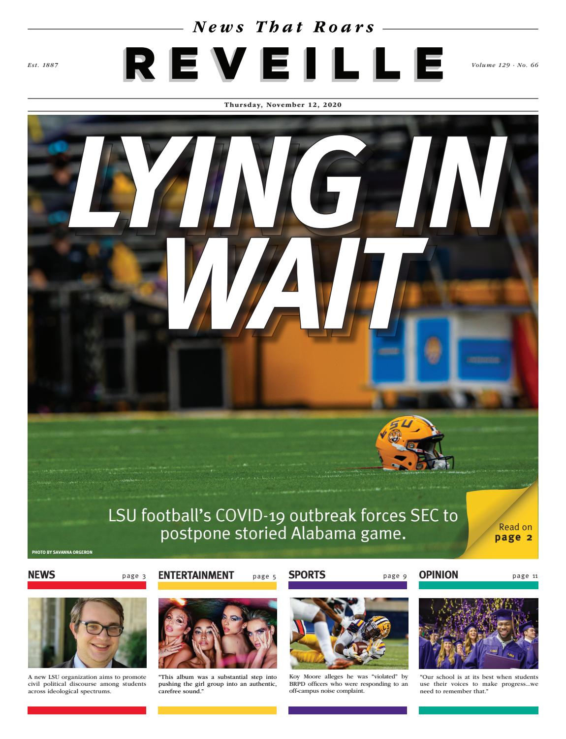 The Reveille 11-12-20 by Reveille - Issuu