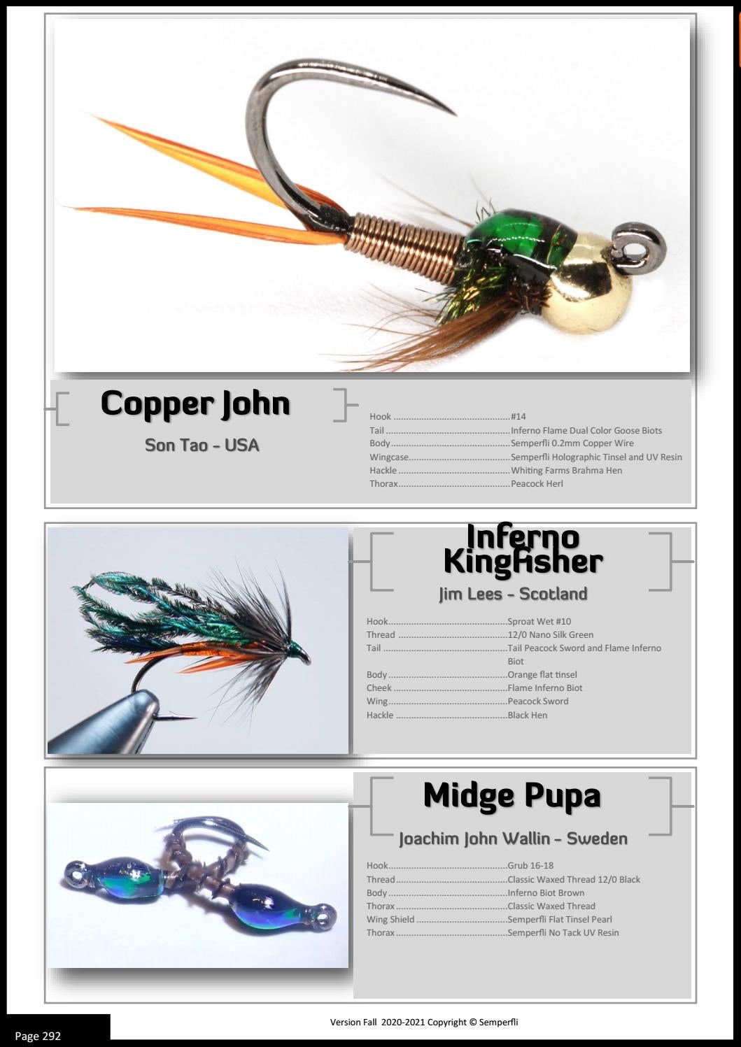 Semperfli 2021 Fly Tying Materials & Fly Suggestions by Semperfli - Issuu