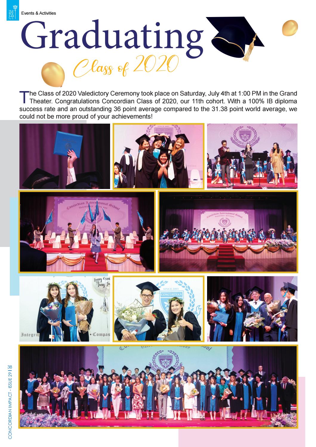 G12 Graduation by Concordian International School - Issuu