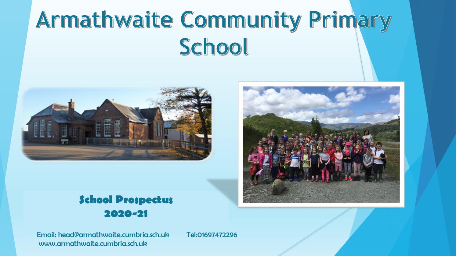 Armathwaite School Prospectus 2020-2021 by Schudio - Issuu