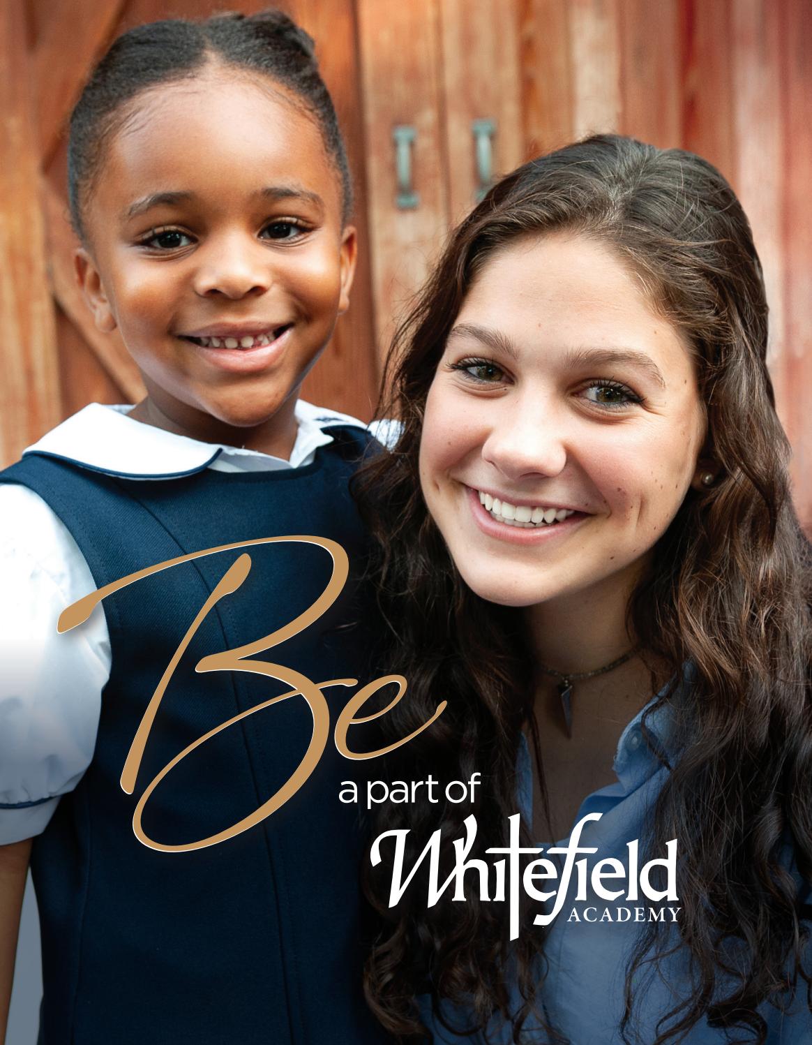 Admissions Viewbook- "Be a part of Whitefield" by Whitefield Academy ...