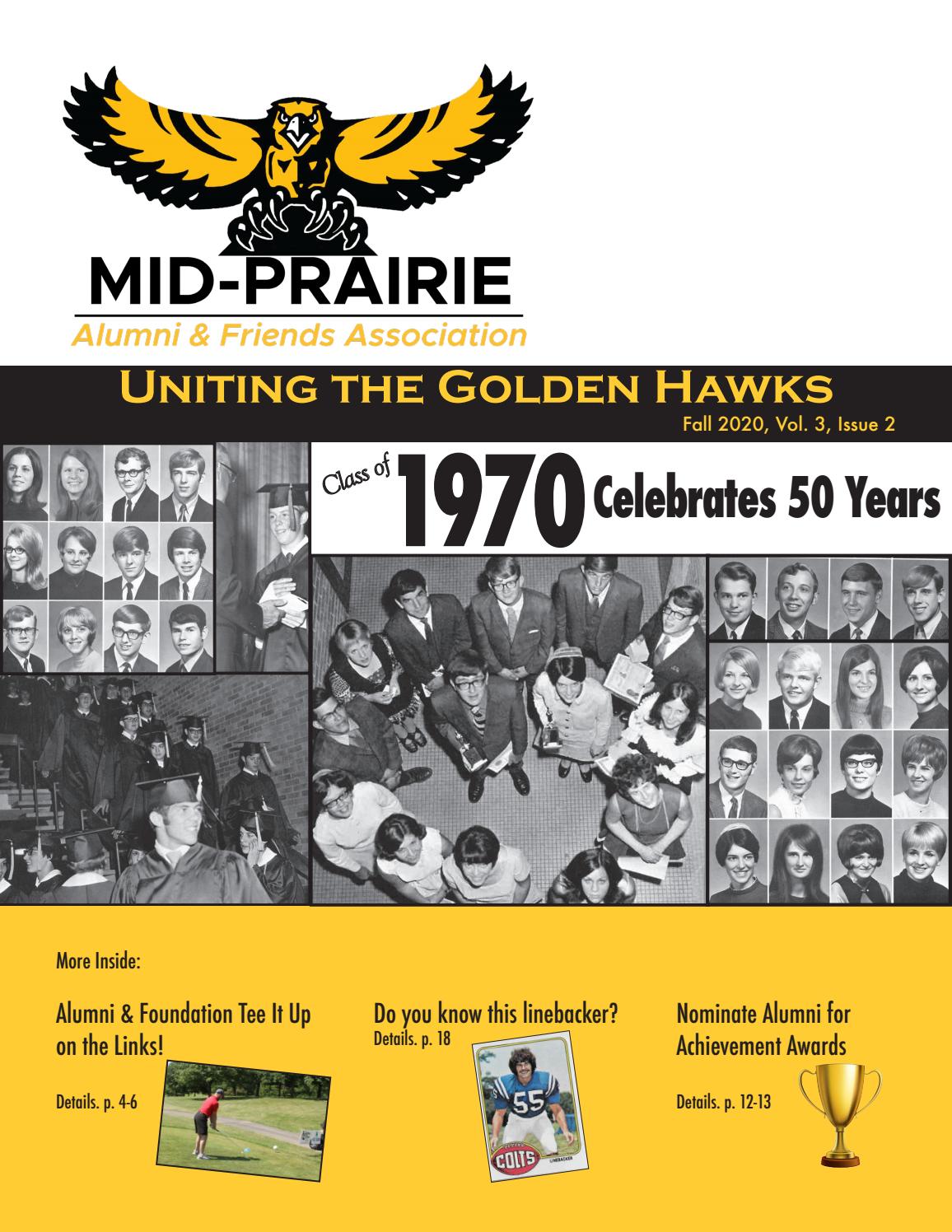 Mid-Prairie Alumni Newsletter - Fall 2020 by mphawksalumni - Issuu